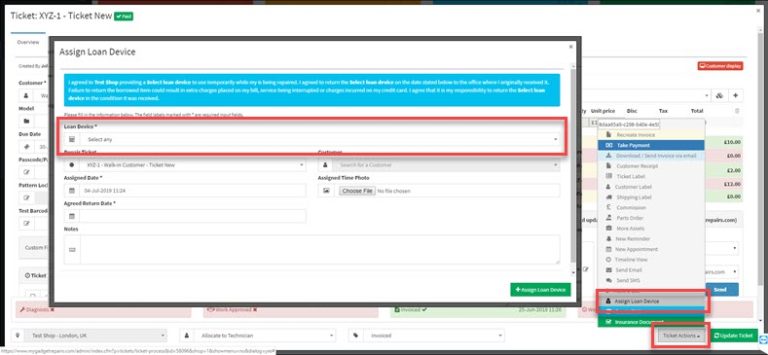 Loan Devices/Rentals Module | MGR | Knowledge Base