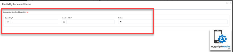 How to Receive or Partially Receive a Purchase Order? | MGR | Knowledge ...
