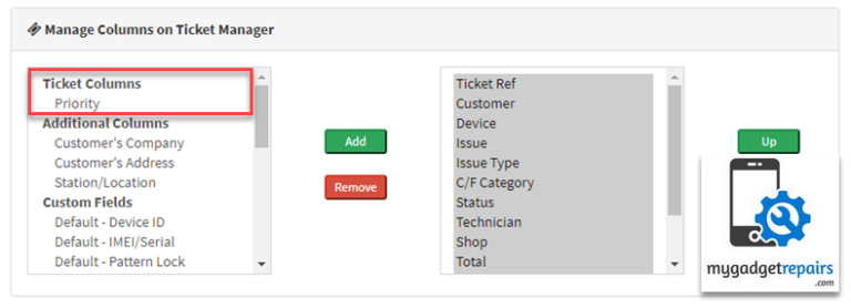 How to enable Ticket Priority? | MGR | Knowledge Base