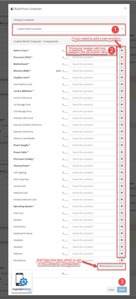 How to set up a Container? | MGR | Knowledge Base