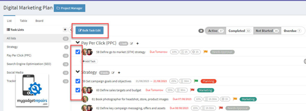 Project Management Module | MGR | Knowledge Base