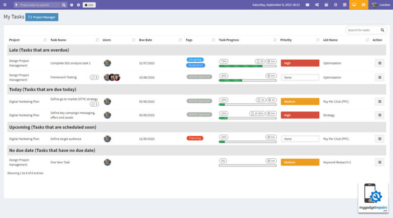 Project Management Module | MGR | Knowledge Base